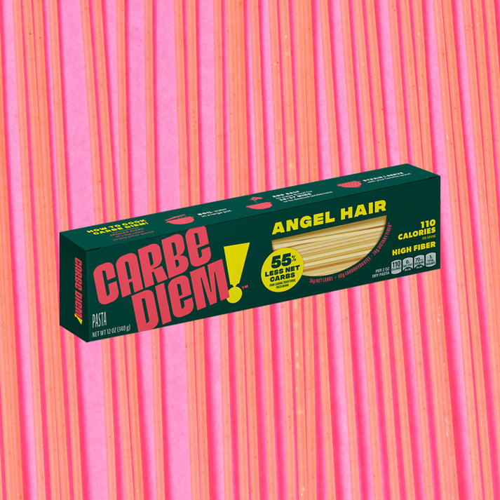 Low Net Carb Angel Hair Pasta – High Fiber & Protein – Carbe Diem