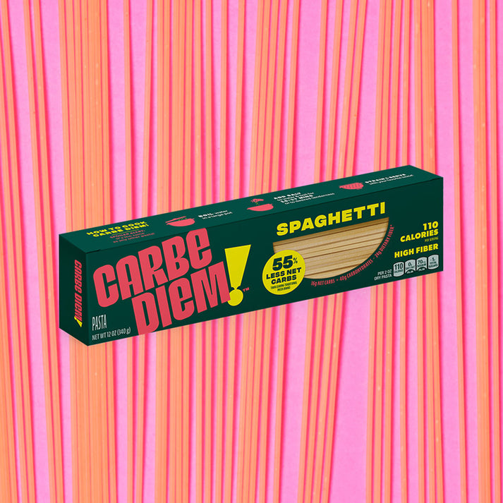 Low Net Carb Spaghetti Pasta – High Fiber & Protein – Carbe Diem